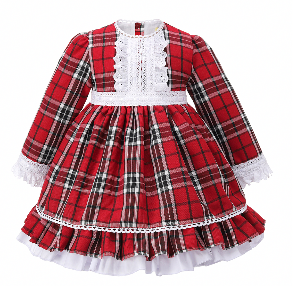 Girls Tartan Dress – Marabellas Boutique